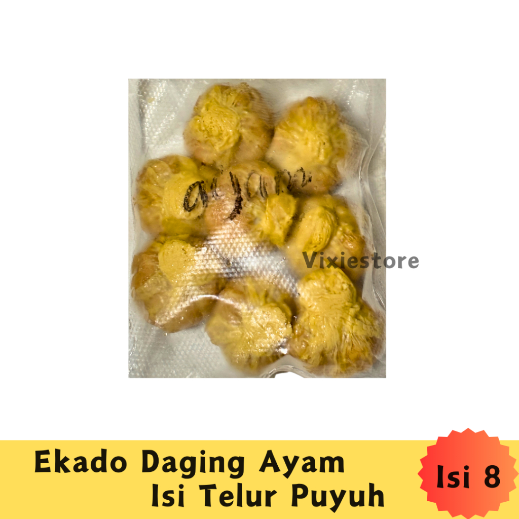 Jual Ekado Daging Ayam Isi Telur Puyuh Isi 10 - Ekkado | Shopee Indonesia