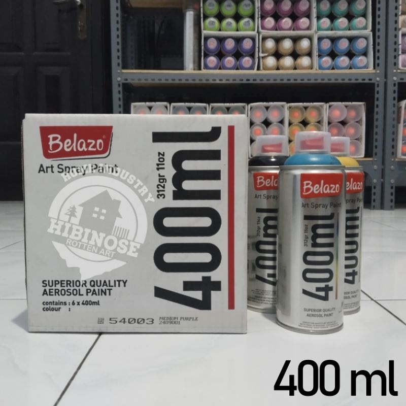 Jual BELAZO 400ML SPRAY PAINT / Cat semprot mural dan graffiti / Cat ...