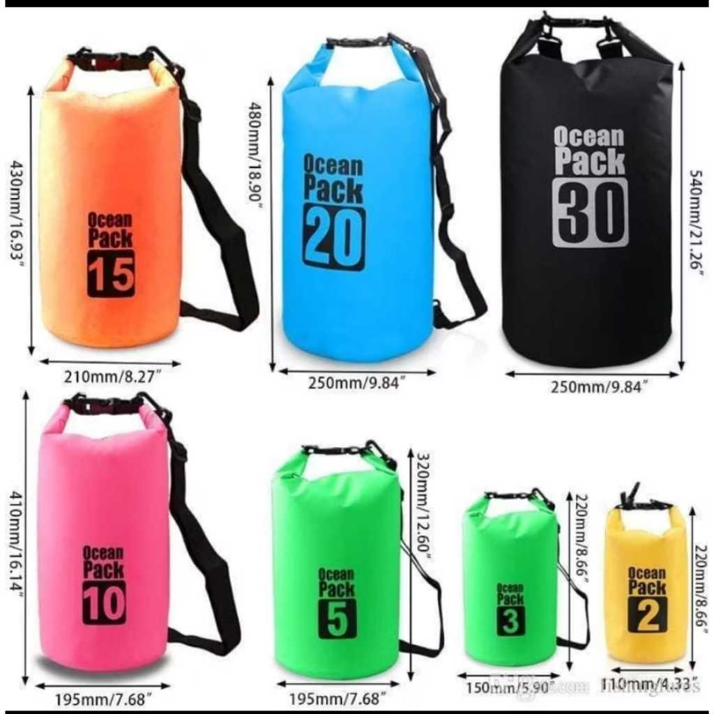 Jual DRY BAG 10L RANSEL (2 TALI) WATERPROOF BAG TAS ANTI AIR OUTDOOR | Shopee Indonesia