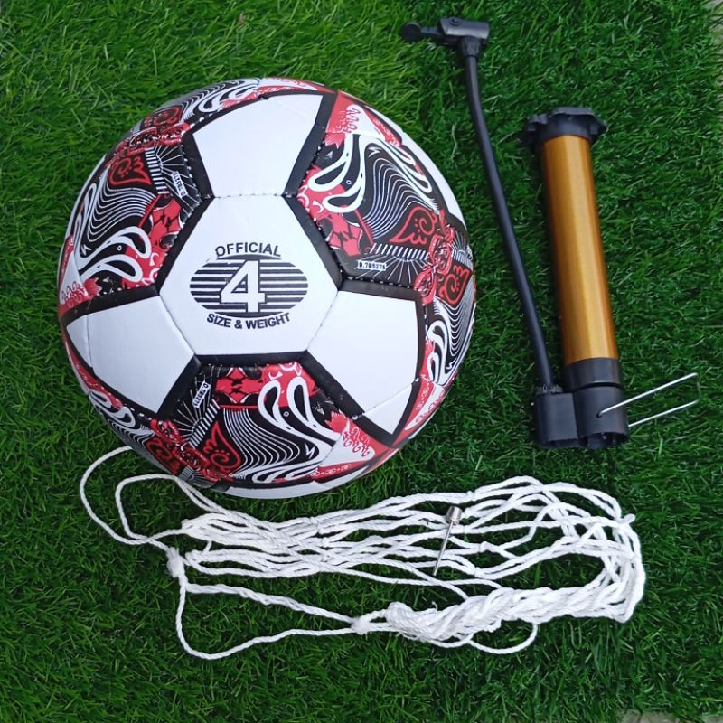 Jual BOLA KAKI SIZE 4 BOLA SEPAK BOLA TENDANG BOLA BLITER BAHAN PU ...
