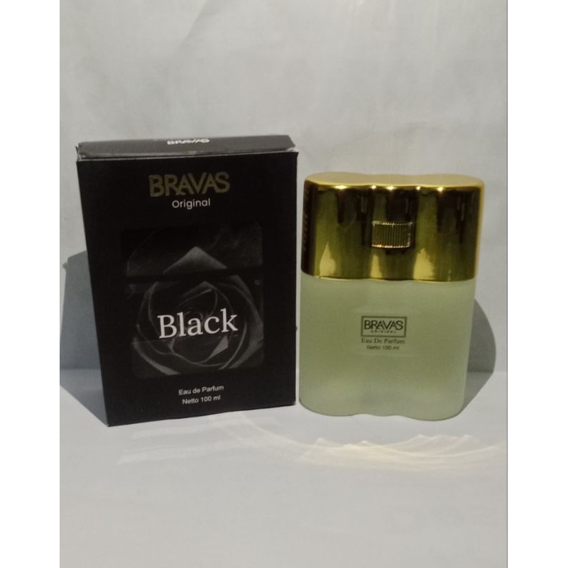 Jual BRAVAS original black eau de parfum 100ml. | Shopee Indonesia