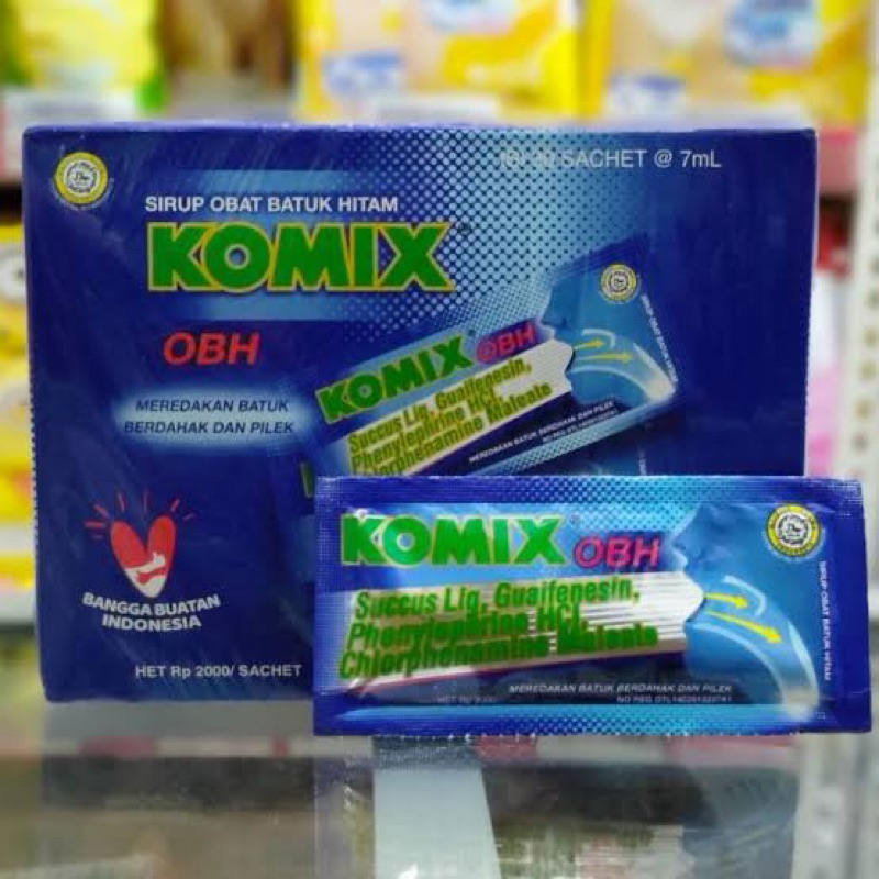 Jual komix komik sirup OBH 1 box isi 30 | Shopee Indonesia