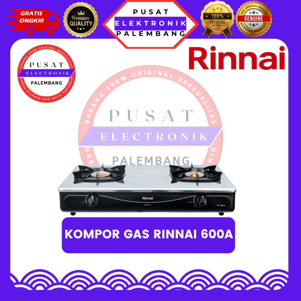 Jual KOMPOR GAS RINNAI 602A KOMPOR GAS | Shopee Indonesia