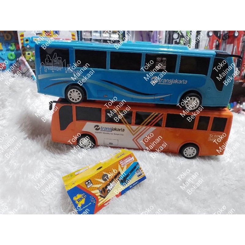 Jual MAINAN BUS TRANSJAKARTA RKC 02041-1 | Shopee Indonesia