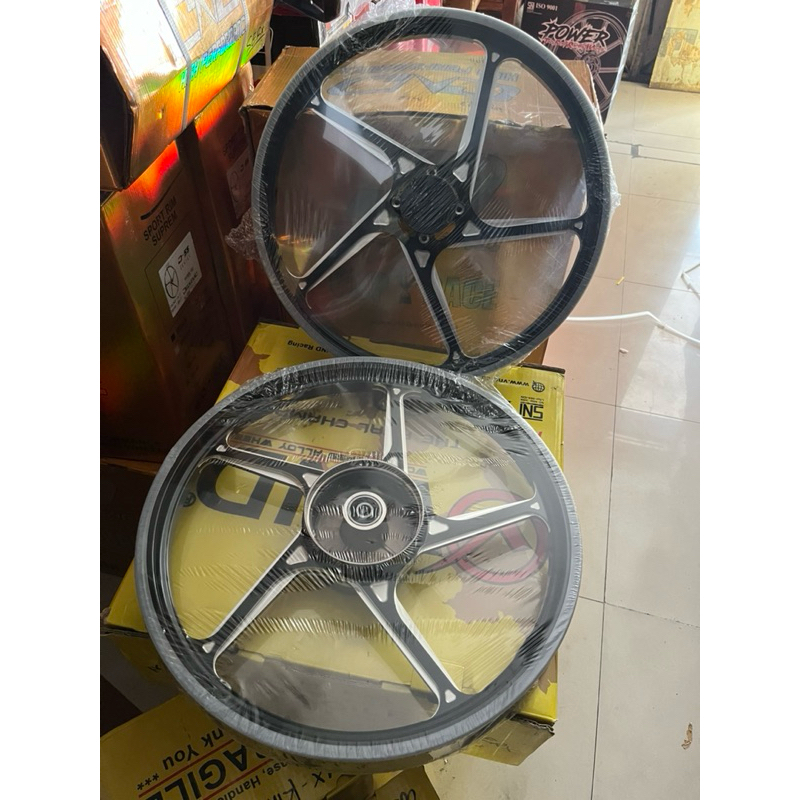 Jual velg velk velek DND CNC delkevic D-55 D55 D 55 Ak55 wave110 wave ...