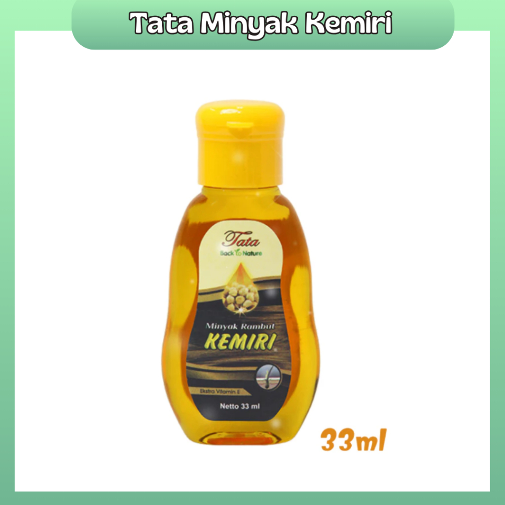 Jual Tata Minyak Rambut Kemiri 33ml/Minyak Rambut | Shopee Indonesia