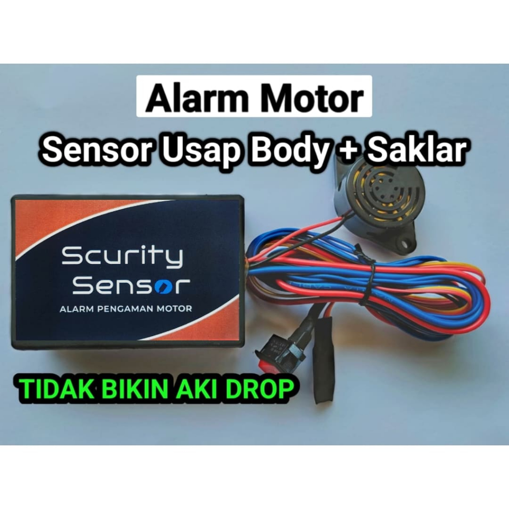 Jual Kunci Alarm Motor Sensor Sentuh - Bisa On Off Modul, Saklar Bypass ...