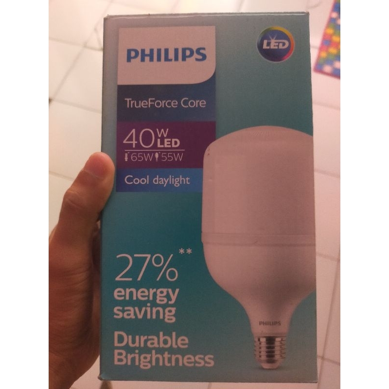 Jual Philips LED TrueForce Core 40W 65W 55W Cool Daylight | Shopee ...