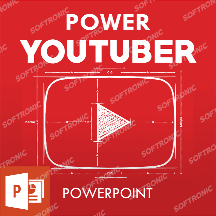 Jual POWER Youtuber Video Template PowerPoint | Shopee Indonesia