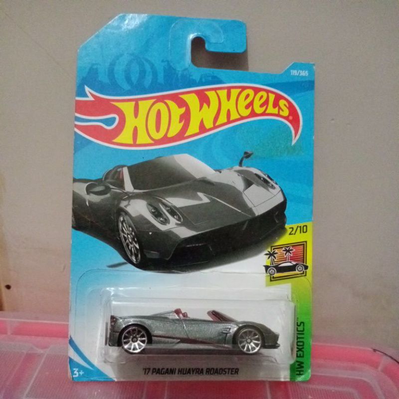 Jual Hot Wheels 17 Pagani Huayra Roadster Exotics | Shopee Indonesia