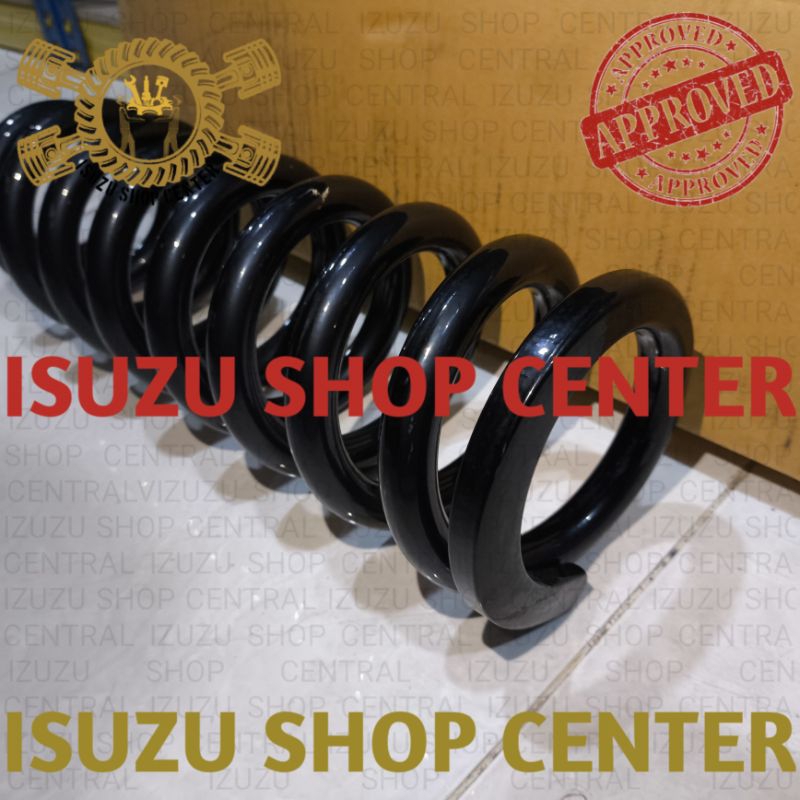Jual PER KEONG SHOCKBREAKER COIL SPRING ISUZU DMAX 4JK 2500CC ORIGINAL ...