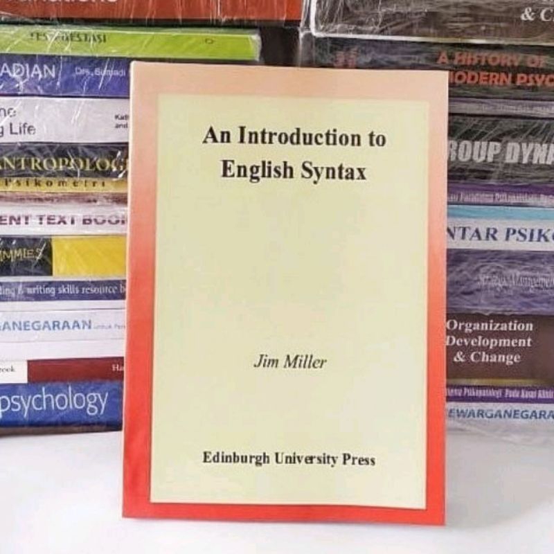 Jual An Introduction to English Syntax | Shopee Indonesia