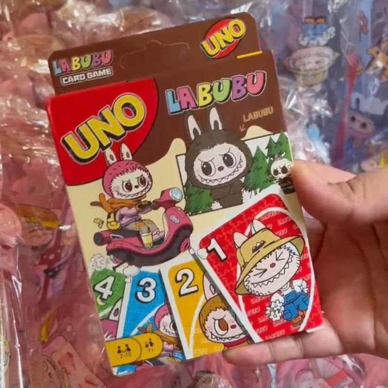Jual Mainan Anak Kartu Uno Labubu | Shopee Indonesia