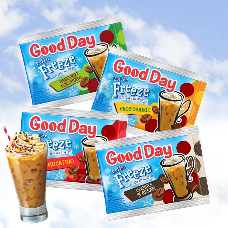Jual GOOD DAY FREEZE ALL VARIANT 30 G (Sachet) | Shopee Indonesia