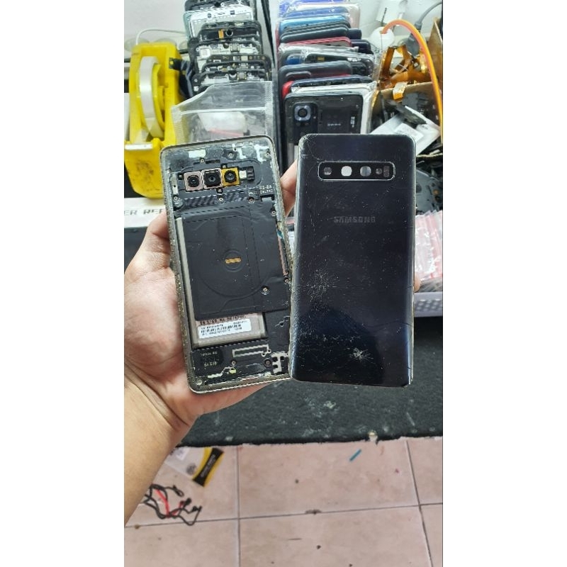 Jual SAMSUNG S10 EX SEIN MINUS LCD+BACKDOOR | Shopee Indonesia