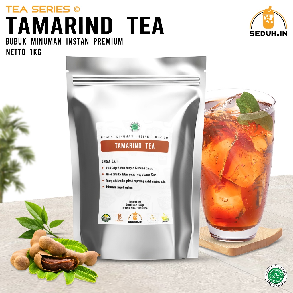 Jual Minuman Tamarind Tea / Tea asam jawa 1KG /Bubuk Minuman Premium ...