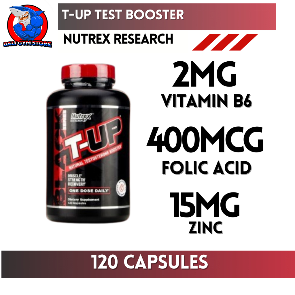 Jual Nutrex T-Up Test Booster - 120 Capsules 120 Kapsul | Shopee Indonesia