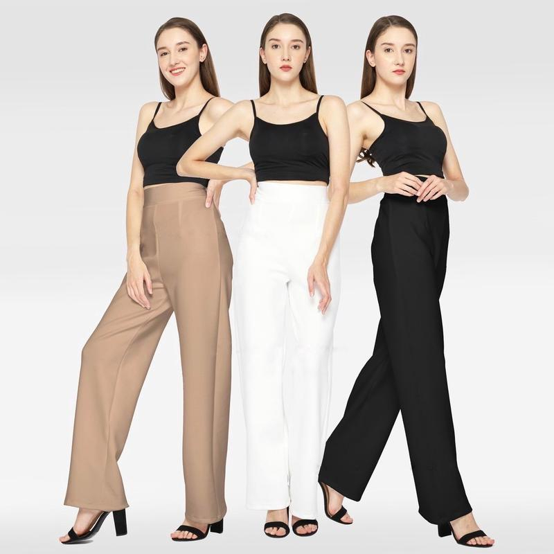 Jual PROMO TERMURAH !!! Felicia High Waist Long By alfatihstore Celana ...