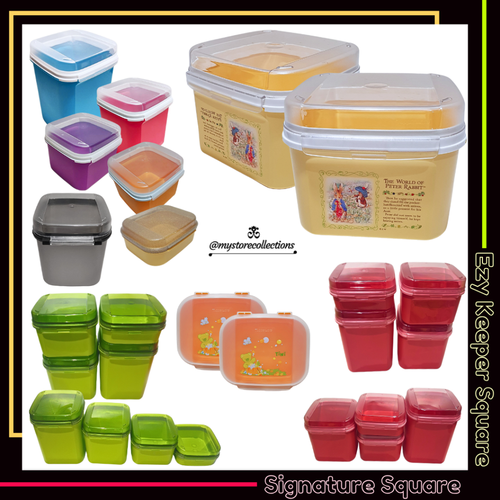 Jual Signature Rectangular • Ezy Keeper Square Crystal ☆ Indo - Import ...