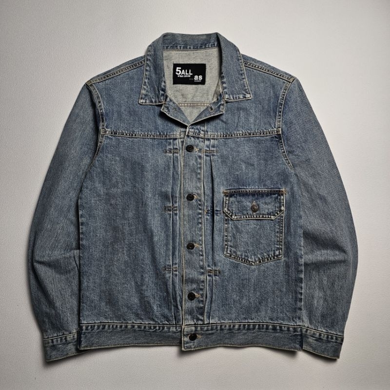 Jual 5 all denim trucker type I | Shopee Indonesia