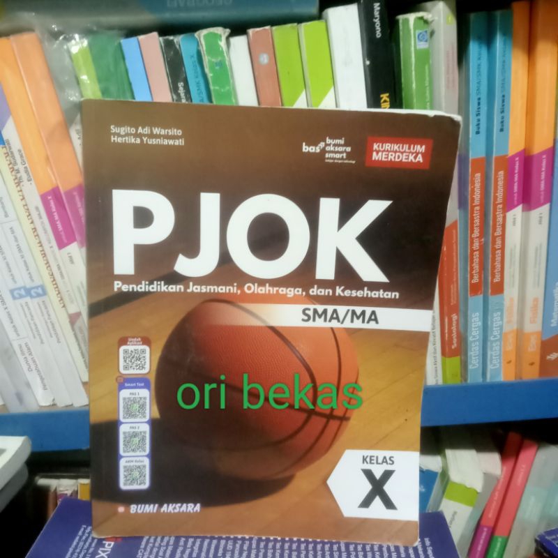 Jual Buku PJOK Pendidikan Jasmani Olahraga dan Kesehatan Kurikulum MERDEKA Untuk SMA dan MA ...