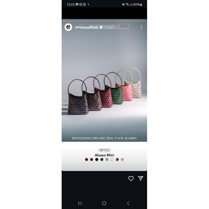 Jual alesso mini Christy Ng | Shopee Indonesia