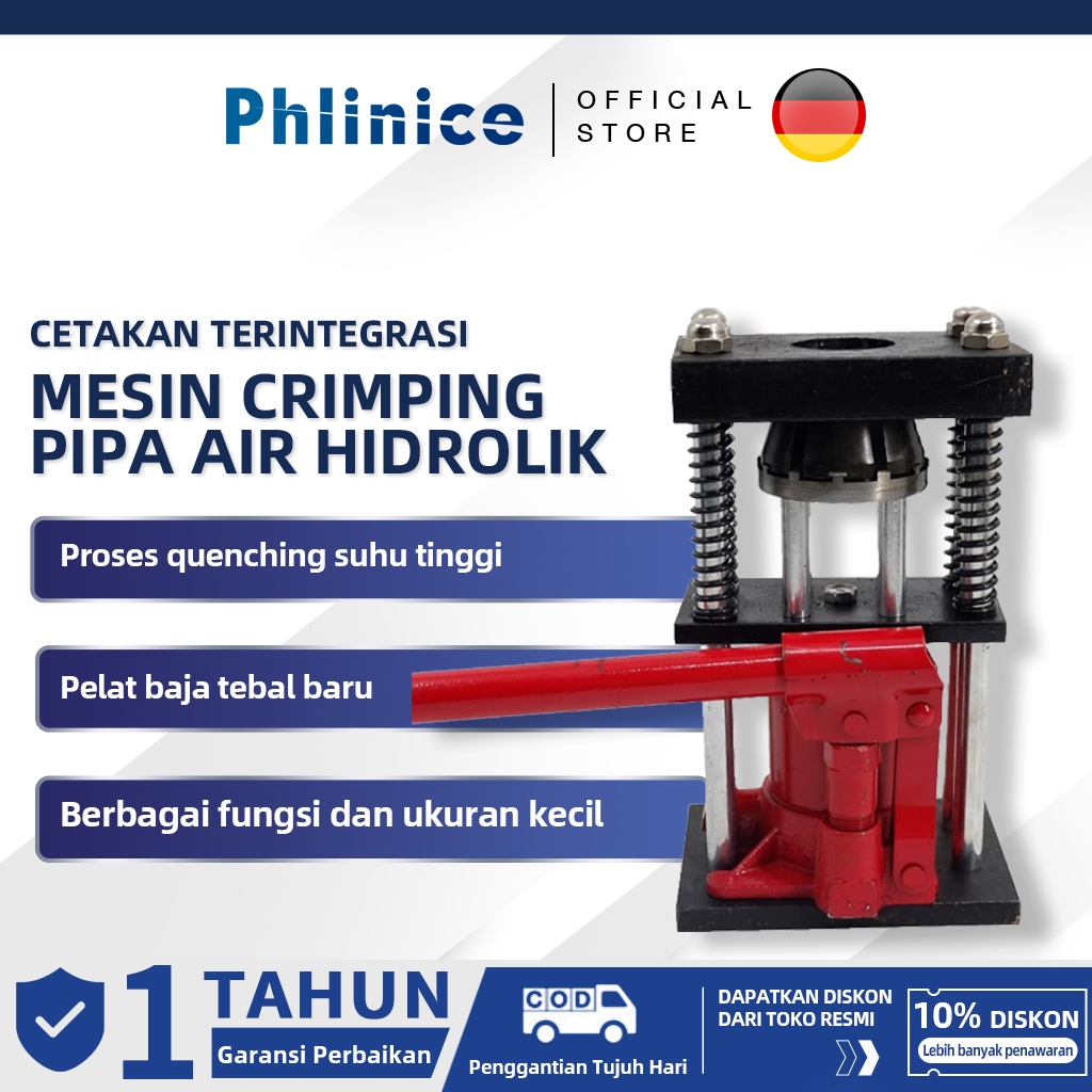 Jual Phlinice Mesin tekanan pipa penyemprot mesin hidrolik listrik ...