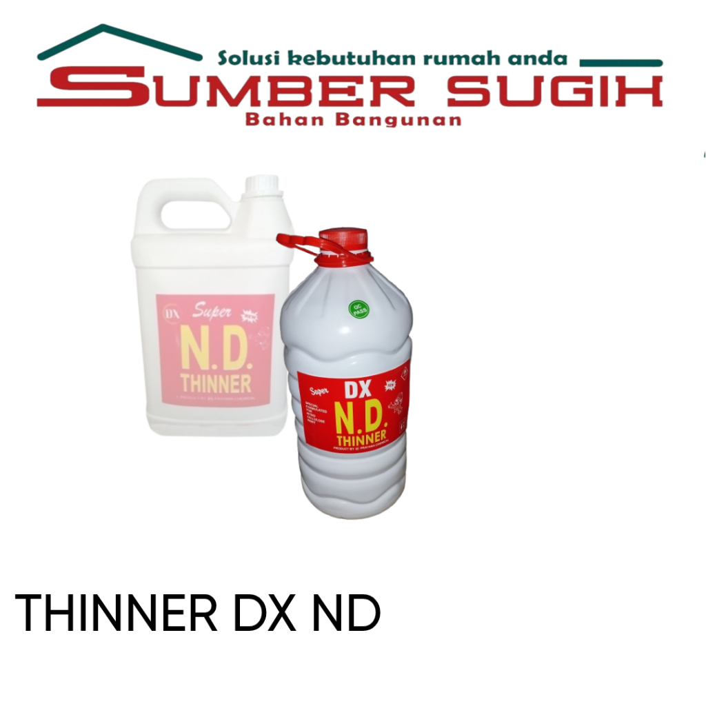 Jual THINNER DX ND SUPER KOMPAN 5 LITER | Shopee Indonesia