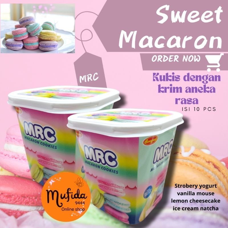 Jual Ranjani MRC macaron cookies/kue macaron aneka rasa | Shopee Indonesia
