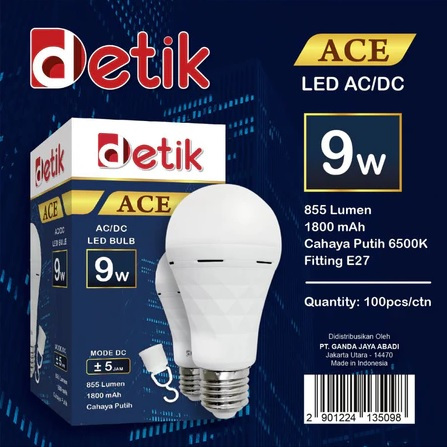 Jual Lampu Magic / Emergency 9W / 12W / 18W detik ice AC/DC | Shopee ...
