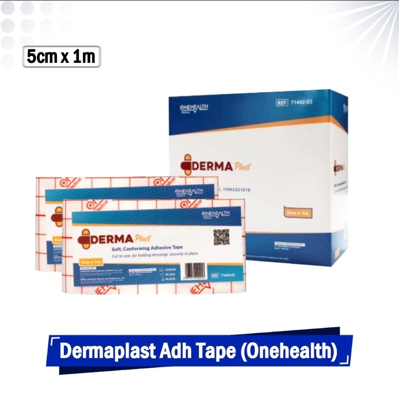 Jual Dermaplast Plester Luka Non Woven 5cm x 1m Sejenis Hypafix ...