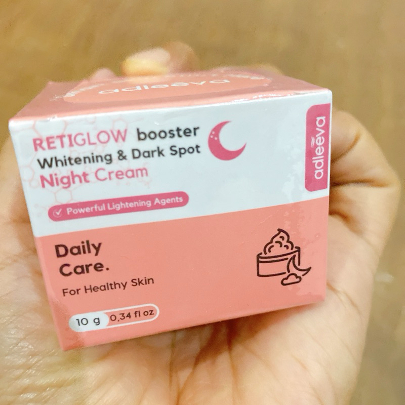 Jual New ADLEEVA Night Cream Retiglow Booster Whitening & Dark Spot | Shopee Indonesia