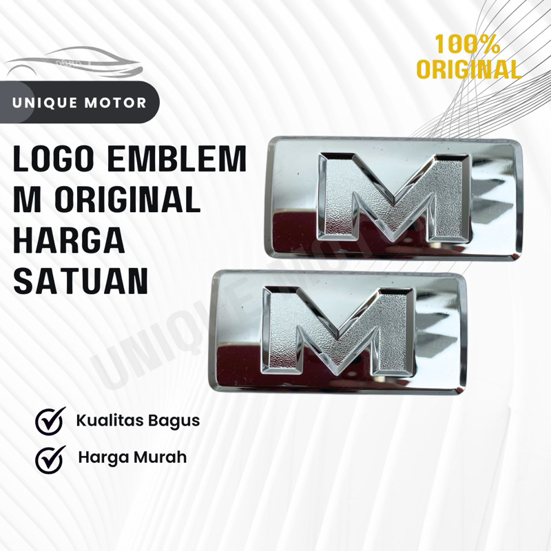 Jual LOGO EMBLEM M ORIGINAL | Shopee Indonesia