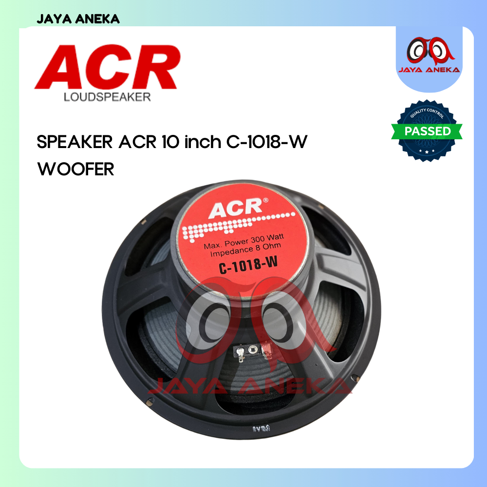 Jual SPEAKER ACR 10 inch C-1018-W ACR WOOFER | Shopee Indonesia