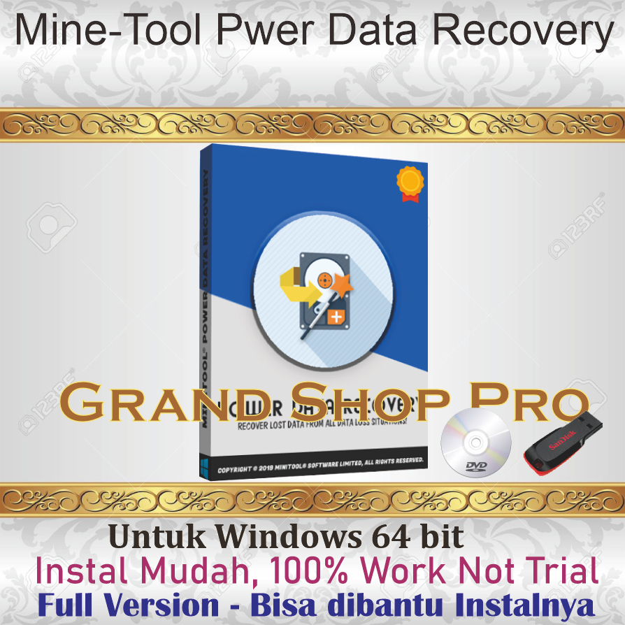 Jual MiniTool Power Data Recovery 12.3 (Full Version, Not Trial) | Shopee Indonesia