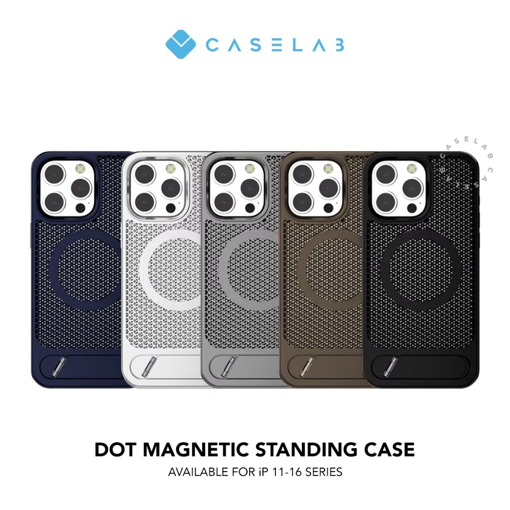 Jual CASELAB DOT MAGNETIC CASE STANDING PC CASE IPH COMPATIBLE FOR IP ...