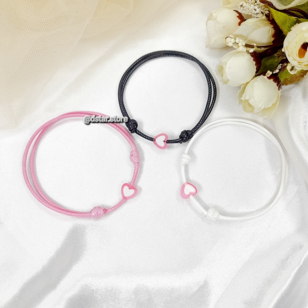Jual gelang manik love aesthetik keren dan manis sweety love bracelets ...