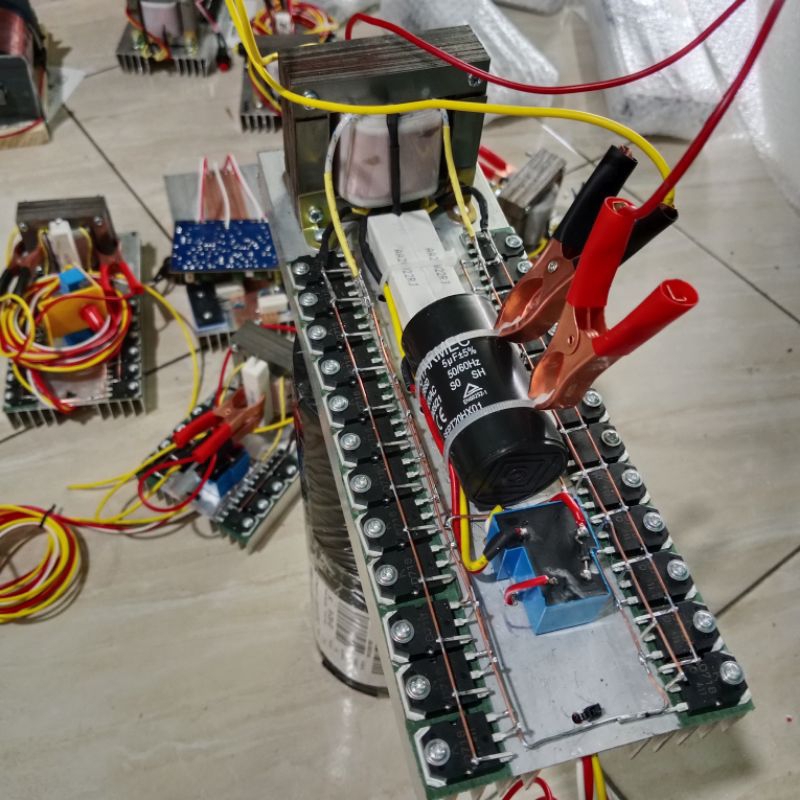 Jual power inverter pac 24tr transistor d718 original inverter ...