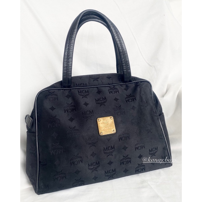 Jual Mcm vintage emboss canvas auth | Shopee Indonesia