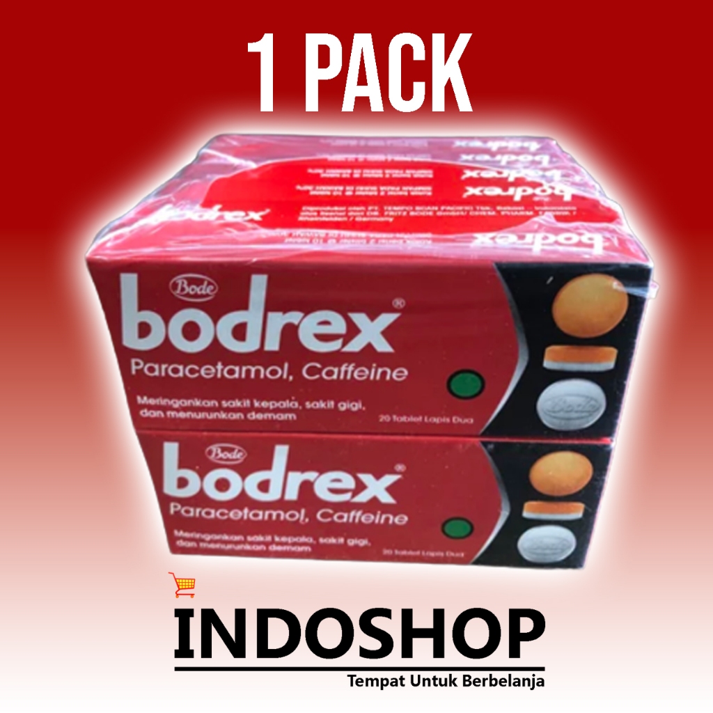 Jual Bodrex Obat Sakit Kepala (1 Pack) 12 Box | Shopee Indonesia