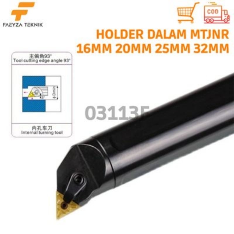 Jual Holder Bubut Dalam MTJNR 32mm Untuk Insert TNMG 1604 | Shopee Indonesia
