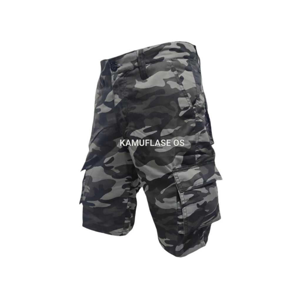 Jual Celana cargo pendek Loreng abu army Rusia | Shopee Indonesia