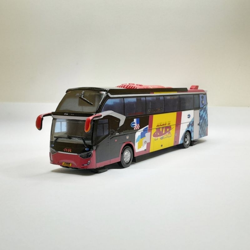 Jual Miniatur bus AKAS II NR body SR3 Laksana skala 64 | Shopee Indonesia