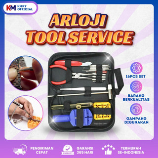 Jual KMRY Perlengkapan Alat Perbaikan Tool Servis Pembuka Jam Tangan ...