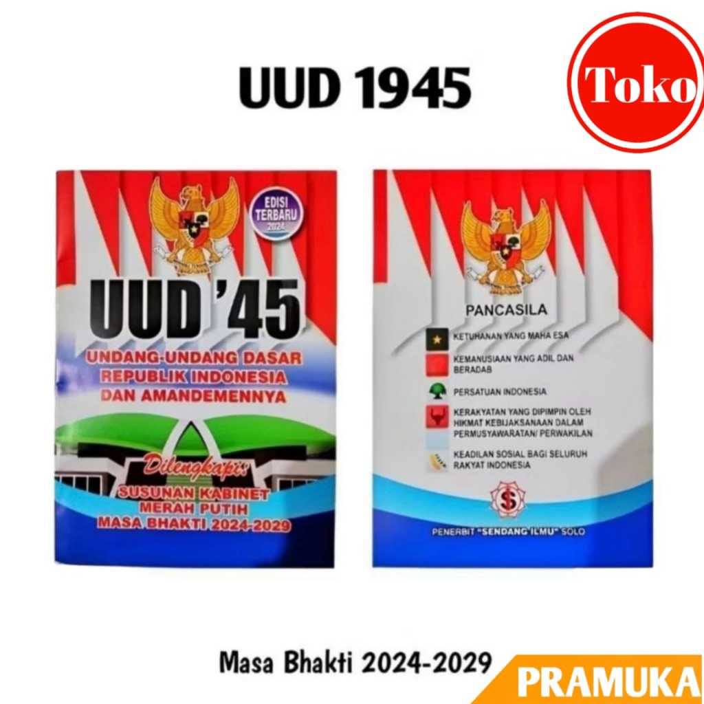 Jual Buku UUD 45 UNDANG - UNDANG dasar Republik Indonesia dan ...