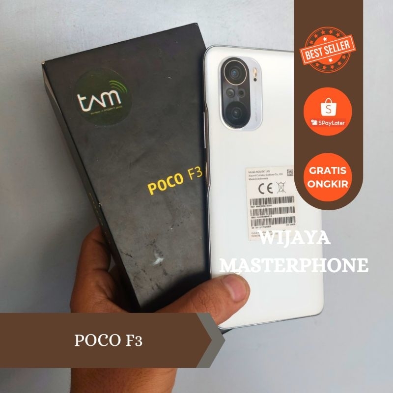 Jual poco F3 Ram 8GB Internal 256GB HP Second Seken Bekas Fullset ...