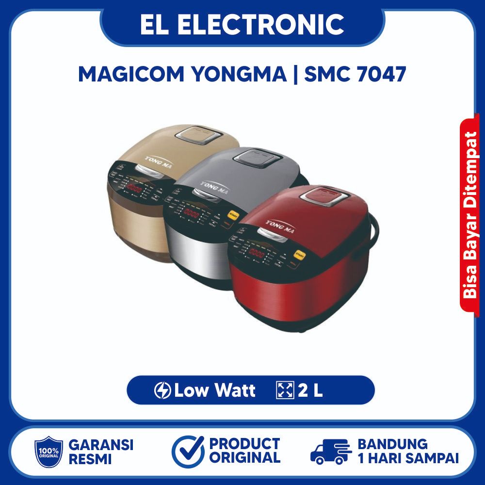 Jual magic com yong ma rice cooker digital 14 fungsi SMC 7047 KAPASITAS ...