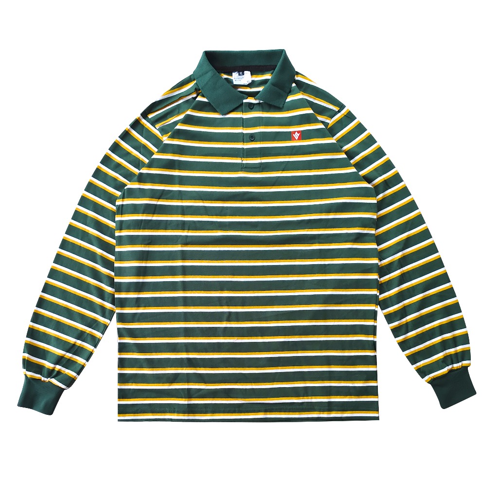 Jual Skullend RUGBY TSHIRT POLO KAOS KERAH Pria Wanita Lengan Panjang ...