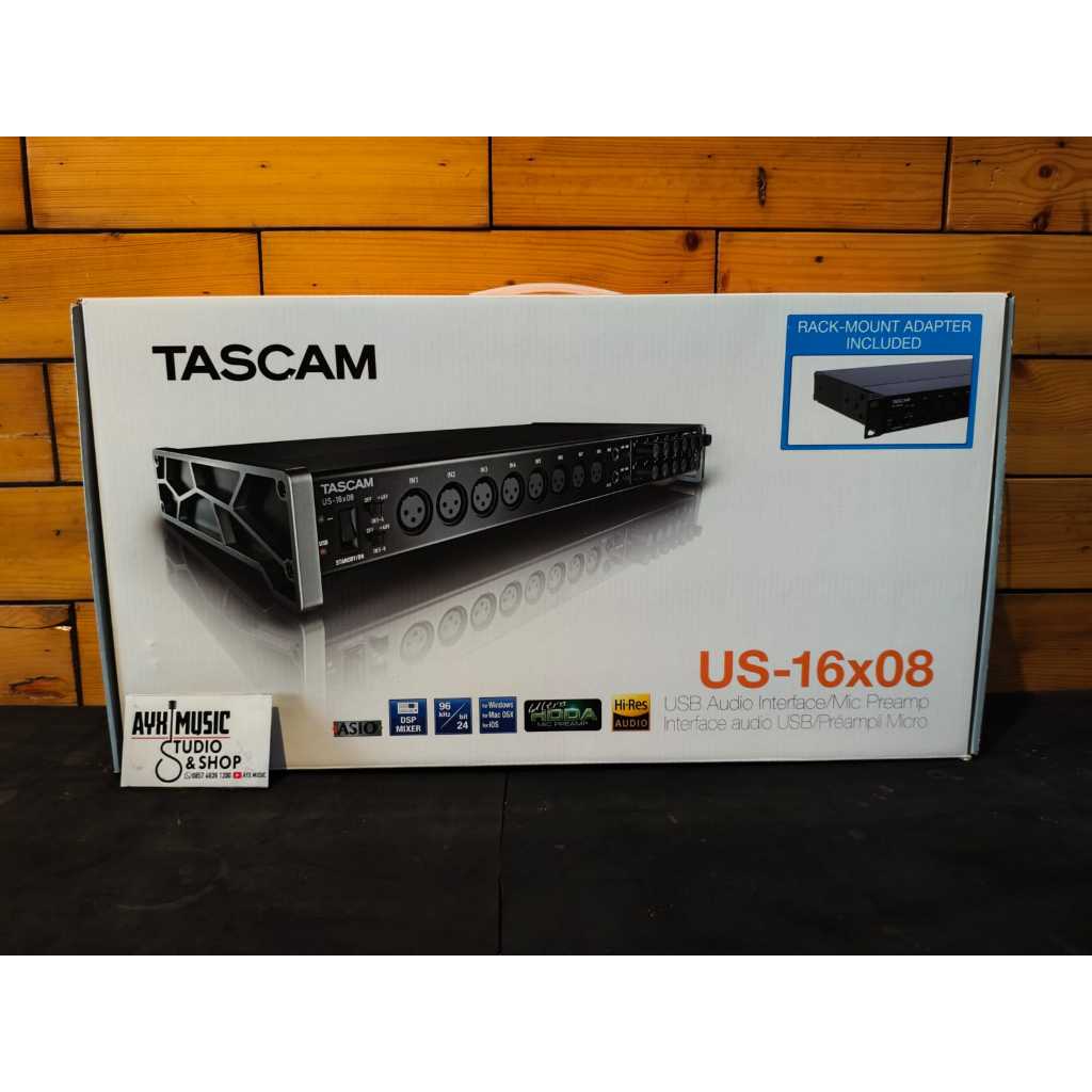 Jual TASCAM US-16x08 USB Audio Interface Original | Sound Card | Shopee Indonesia