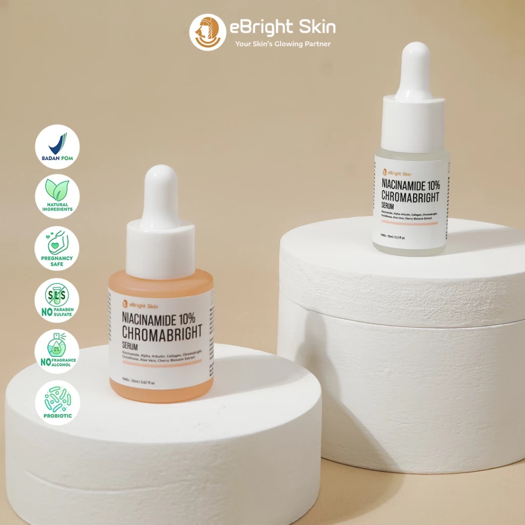 Jual Niacinamide 10% Chromabright Serum - eBright Skin Serum Pencerah ...